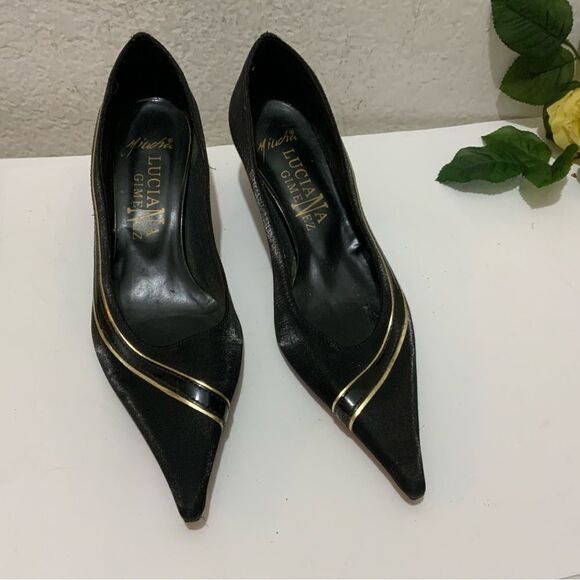 Luciana Gimenez | Shoes | Luciana Gimenez Pointed Toe Black Lowheels ...